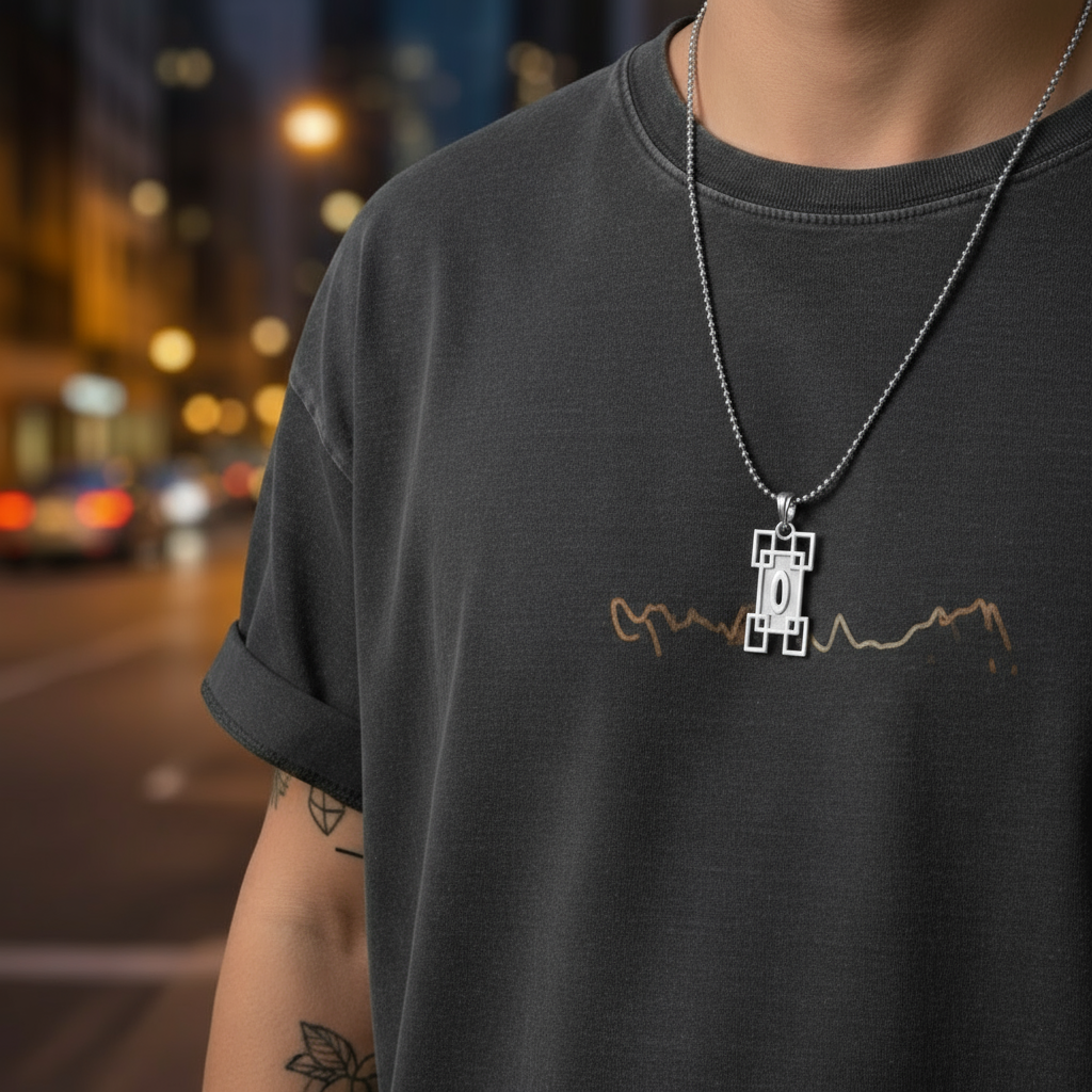 Mistbound Handguard Pendant | Anime Jewelry – KAIWORKS