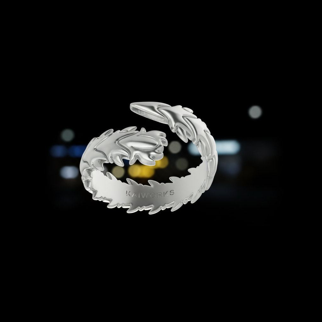 Expandable Centipede Ring – Anime-Inspired Jewelry – KAIWORKS