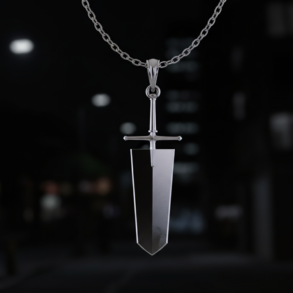 Anti-Magic Sword Pendant - Anime Inspired | KAIWORKS