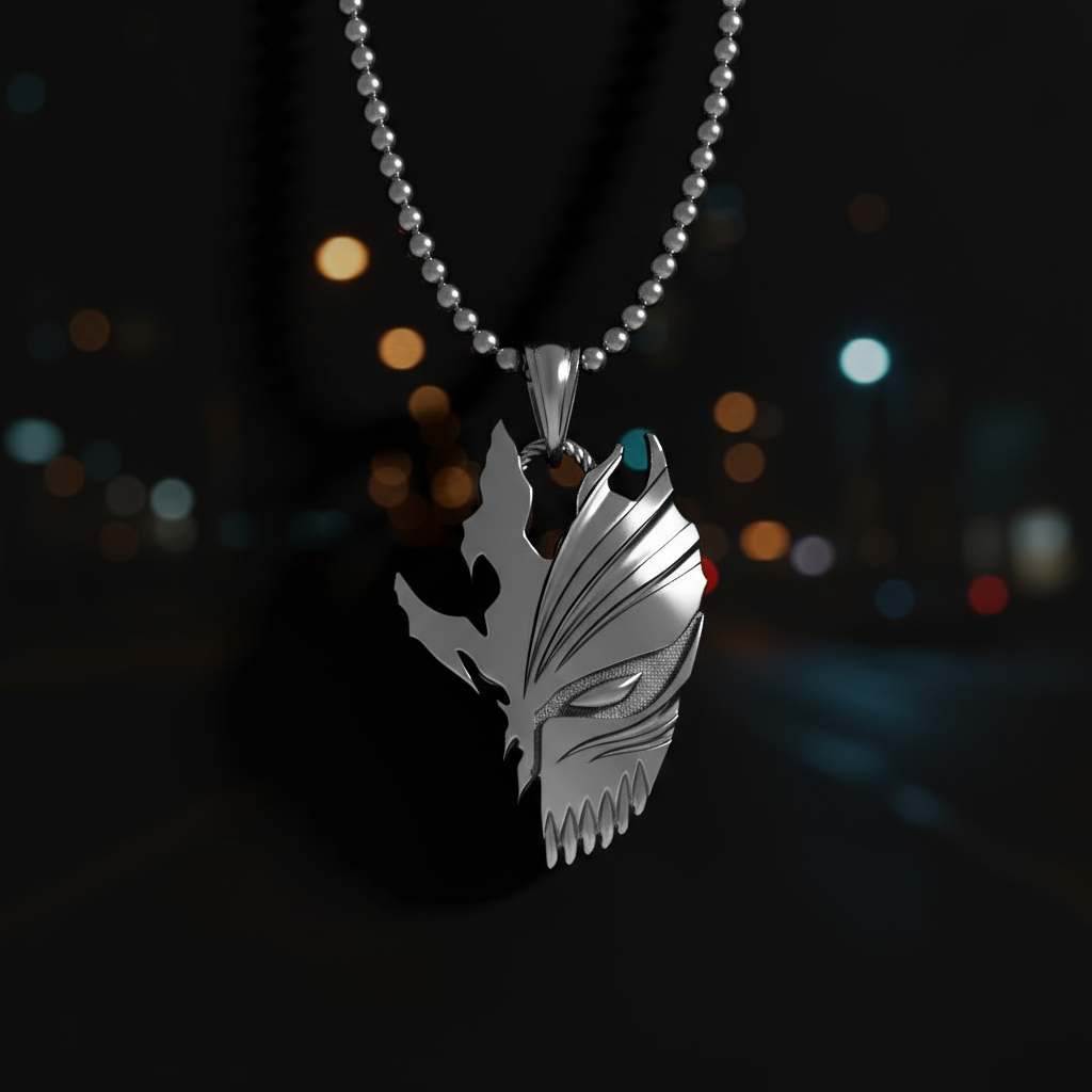 Hollow Mask Pendant - Inspired by Anime Culture – KAIWORKS