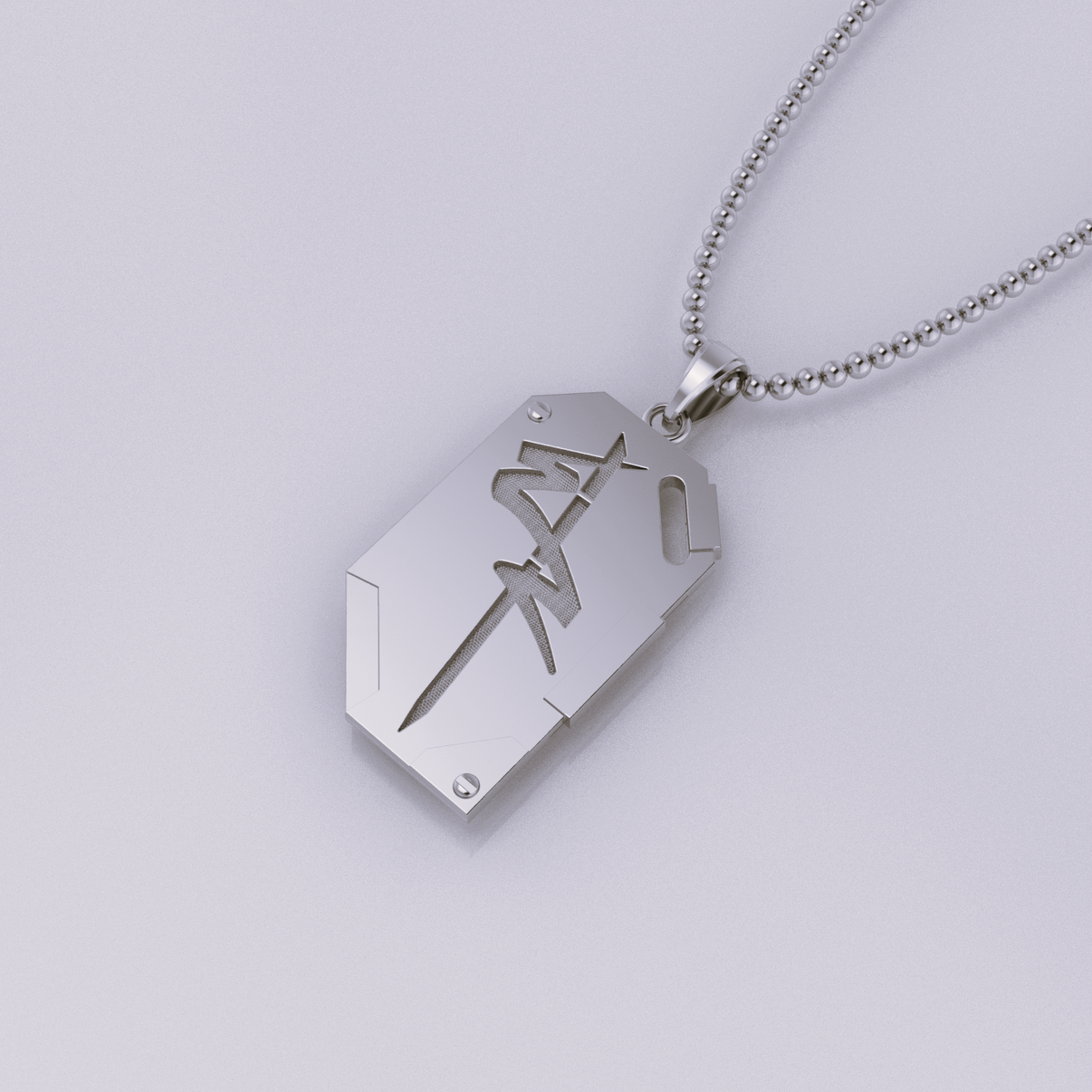 Edgerunner Chip Pendant – KAIWORKS