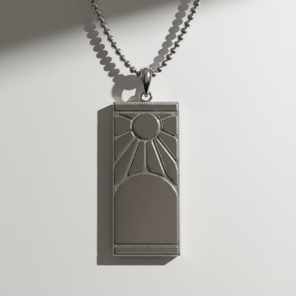 Hanafuda Pendant - Unique Anime-Inspired Jewelry – KAIWORKS