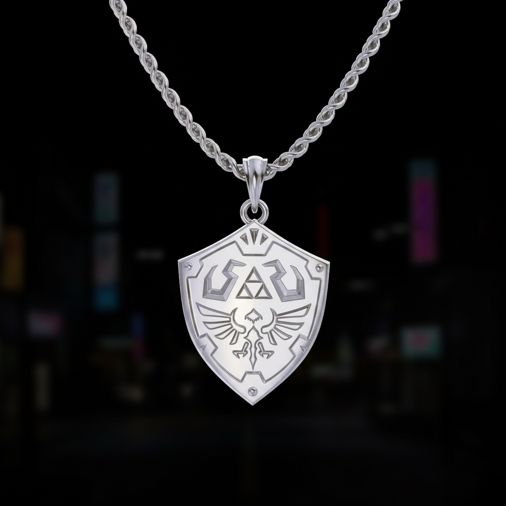 Colgante de escudo valiente: un símbolo de valor heroico – KAIWORKS