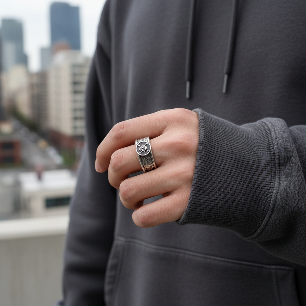 Straw Hat Ring Band – Anime Inspired Ring – KAIWORKS