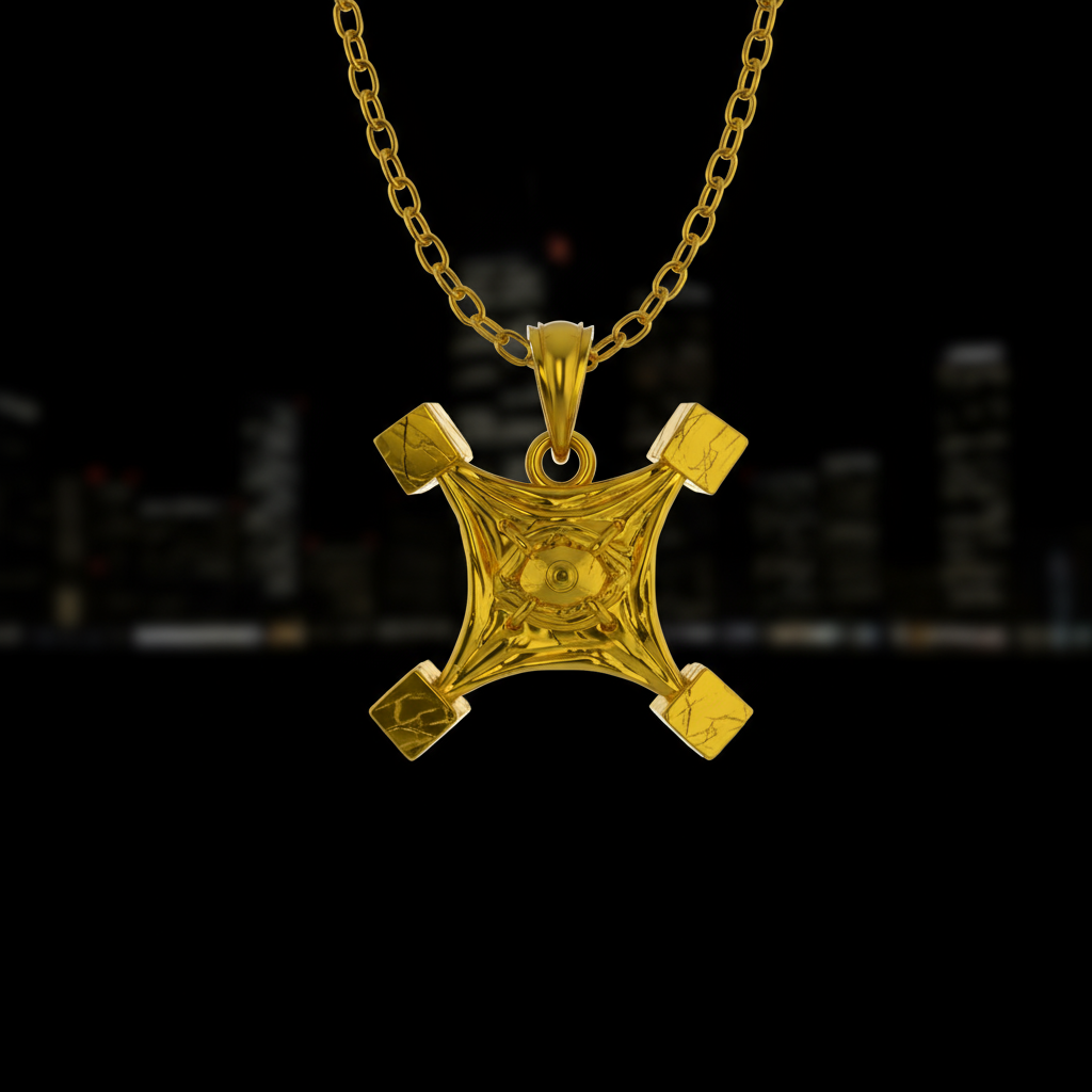 Open Prison Pendant | Unique Anime-Inspired Jewelry – KAIWORKS